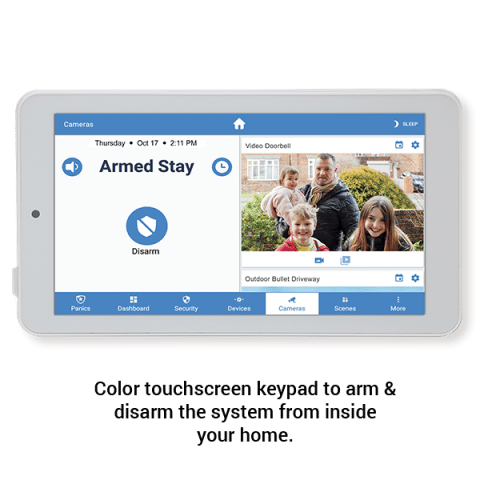 Connect+ TouchPad With Camera - Order Now | EMC Security